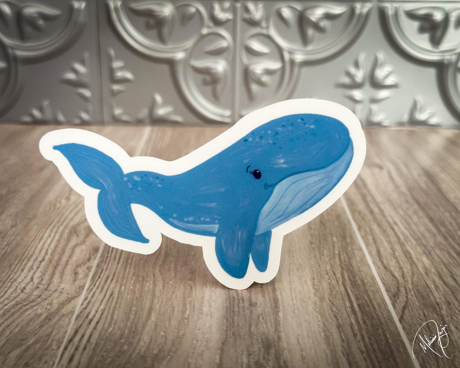 Blue Whale Sticker: Ocean Life, Laptop, Water Bottle - Etsy