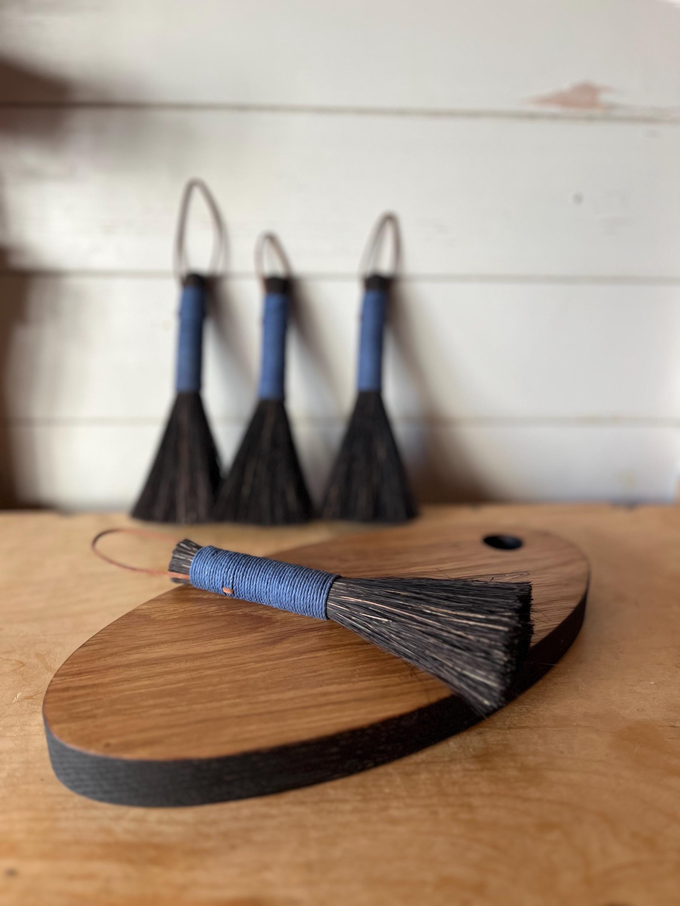 Small Natural Hand Broom Table Brush With Arenga Fibres - Etsy UK