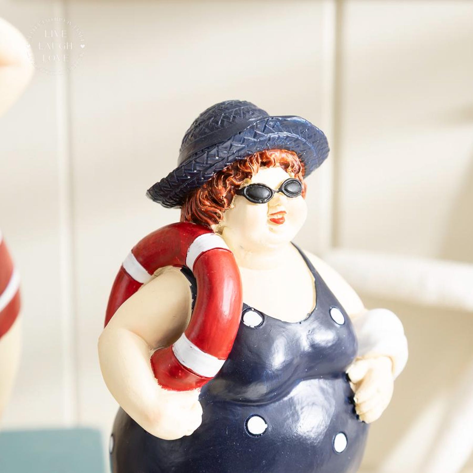Vintage Beach Figurines - Quirky Swimsuit Ladies Set of 2 - Etsy UK