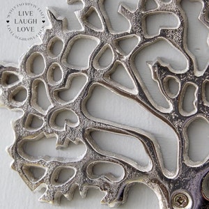 Large Silvered Tree of Life Wall Hooks - Etsy