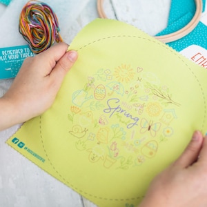 Spring Seasons Embroidery Kits, Easter Embroidery Kits, Embroidery Kits ...