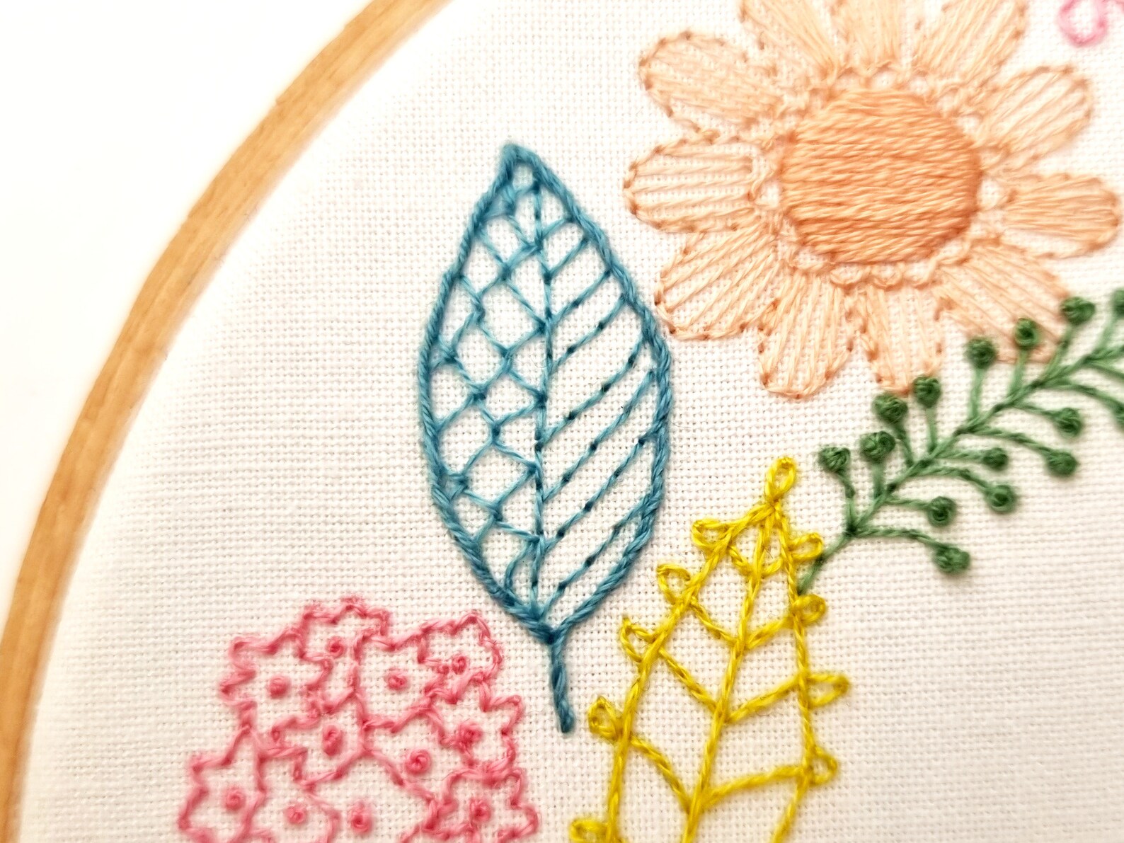 Spring Flowers Embroidery Patterns Floral Needle Craft - Etsy