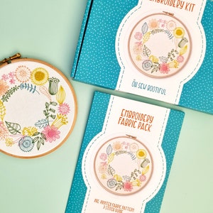 Spring Flowers Embroidery Patterns, Floral Needle Craft Patterns ...