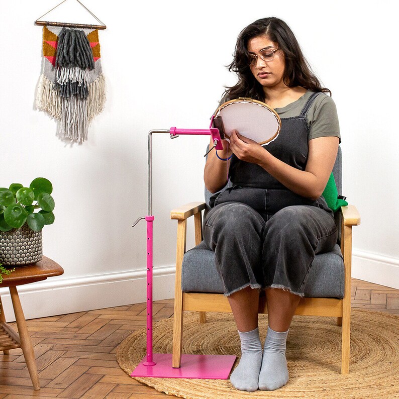 Lowery Coloured Workstand With Side Clamp Head Embroidery - Etsy Canada