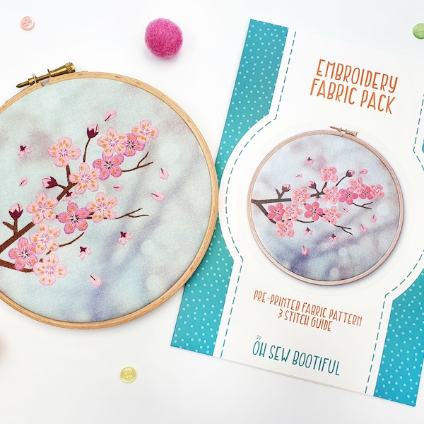 Stamped Embroidery Kits - Etsy