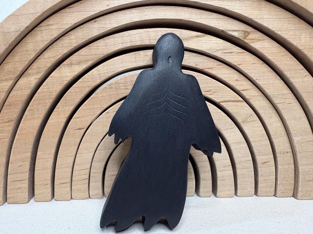 Cherry-wraith Ghost Figurine, Spooky Ghost, Handmade Wood Carving - Etsy