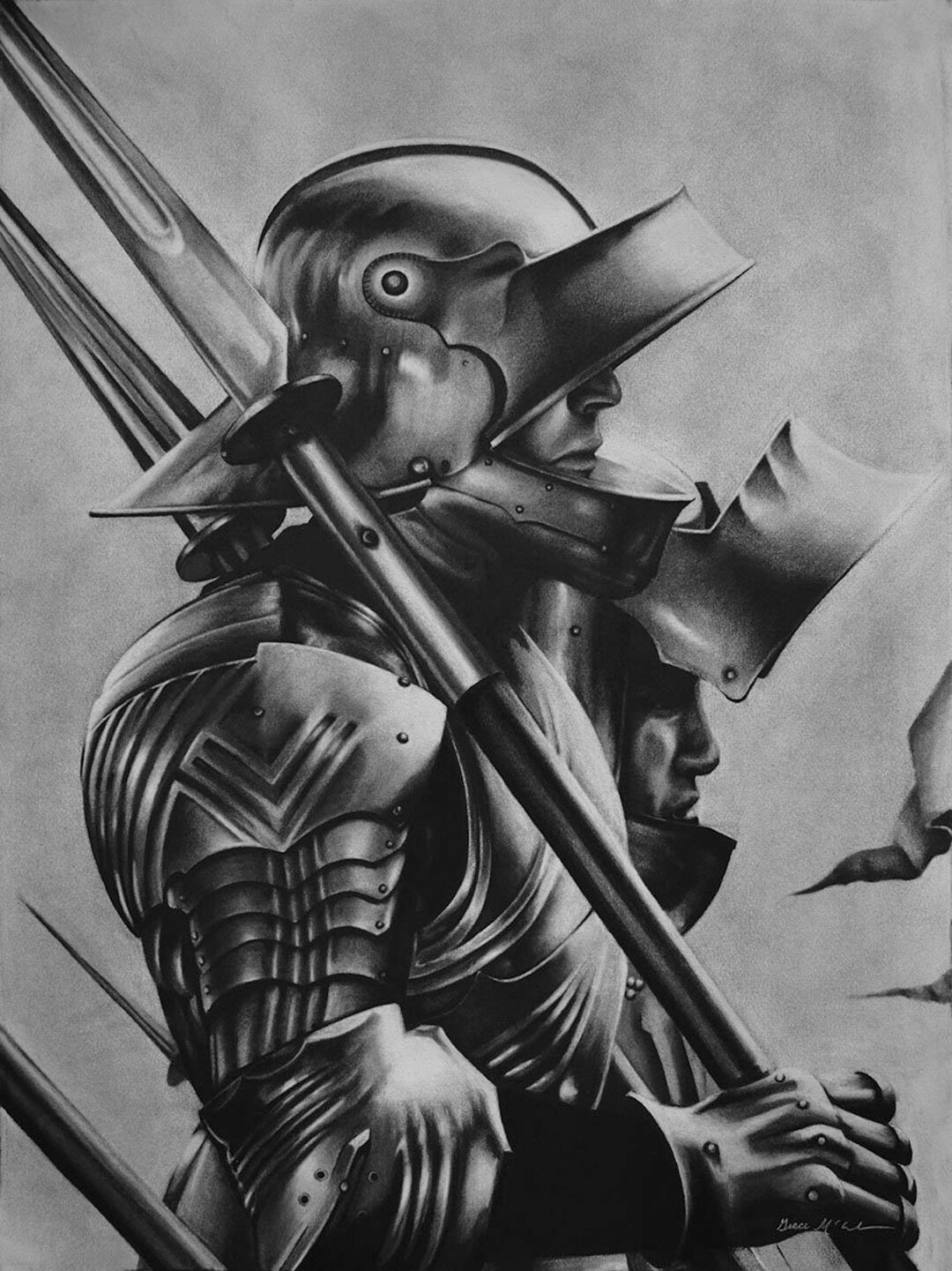 The Soldiers (print) - Etsy