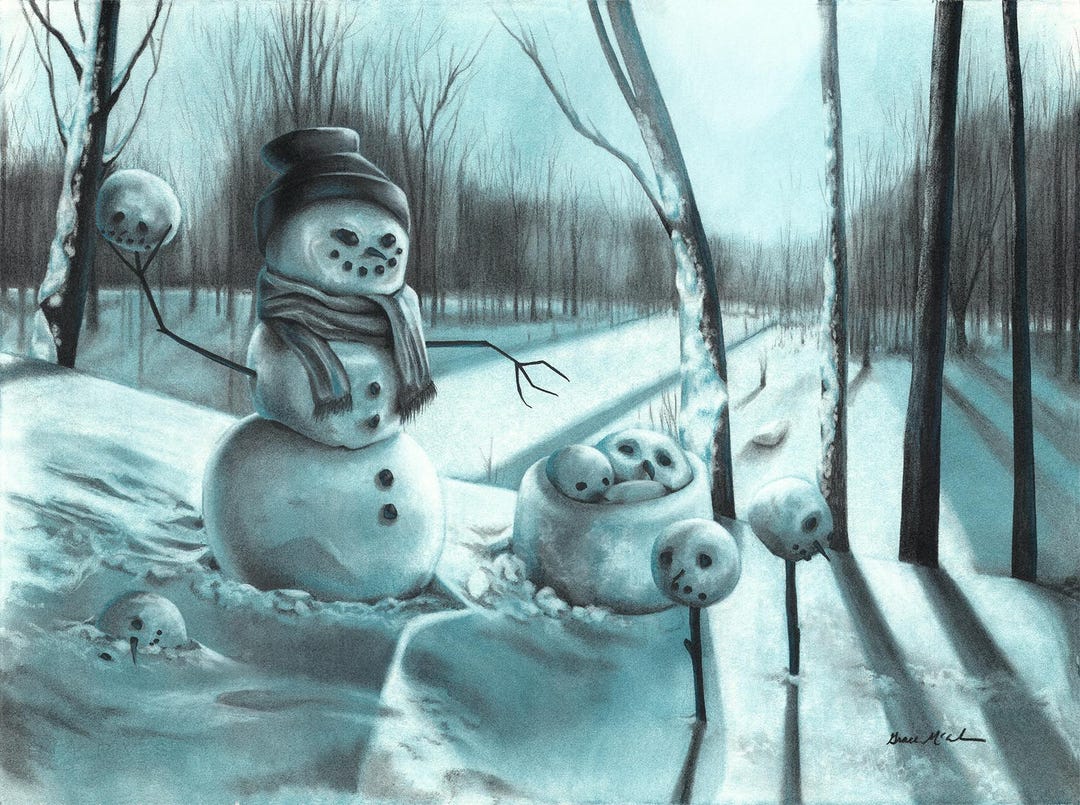 Christmas Unhinged (print) - Etsy