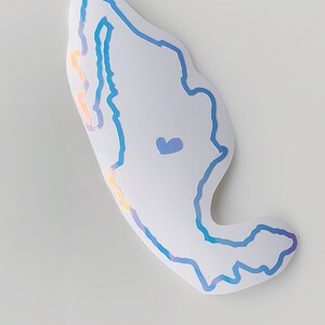 Mexico Decal |mexico Map Sticker |car-laptop-helmet-window Sticker ...
