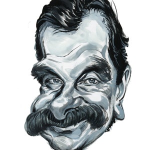 Custom Caricature Head, Caricature Drawing Exaggerated Face, Funny ...