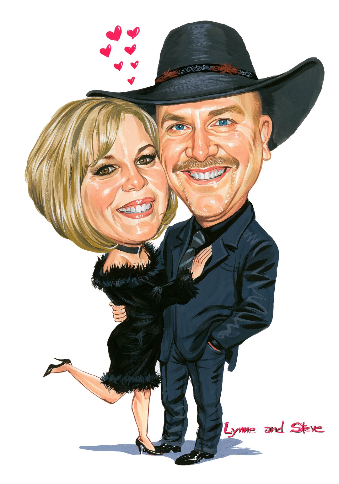 Custom Caricature , Personalized Caricatures, Unique Caricatures Gifts ...
