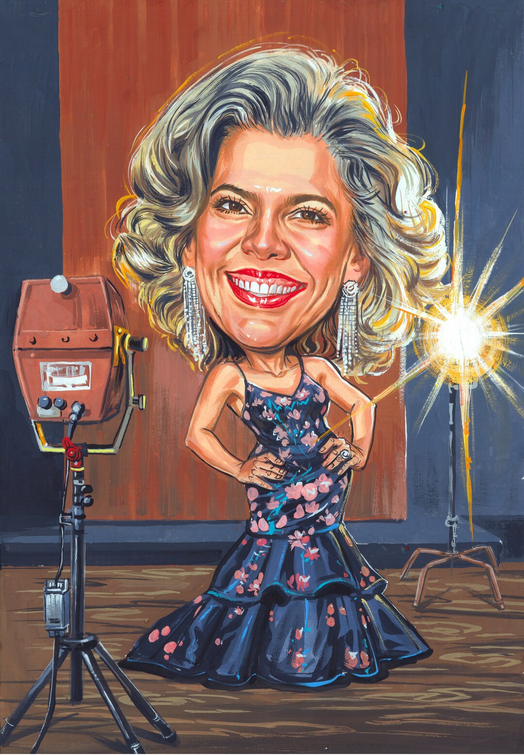 Personal Caricature /custom Caricature From Your Photo and Ideas. - Etsy