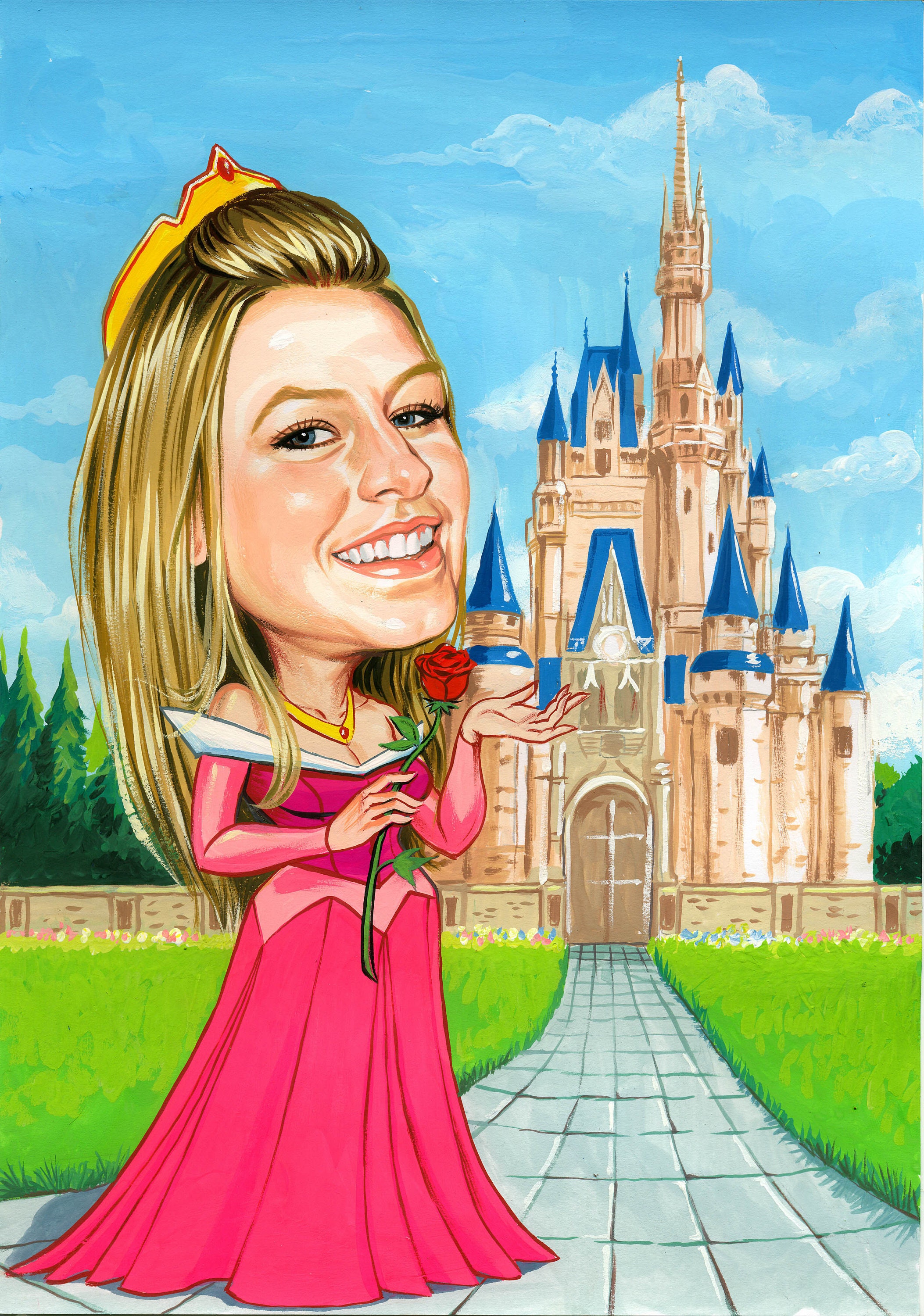 Custom Caricature , Custome TV or Movie Character, Custom Cartoon. - Etsy