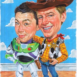 Custom Caricature , Custome TV or Movie Character, Custom Cartoon. - Etsy