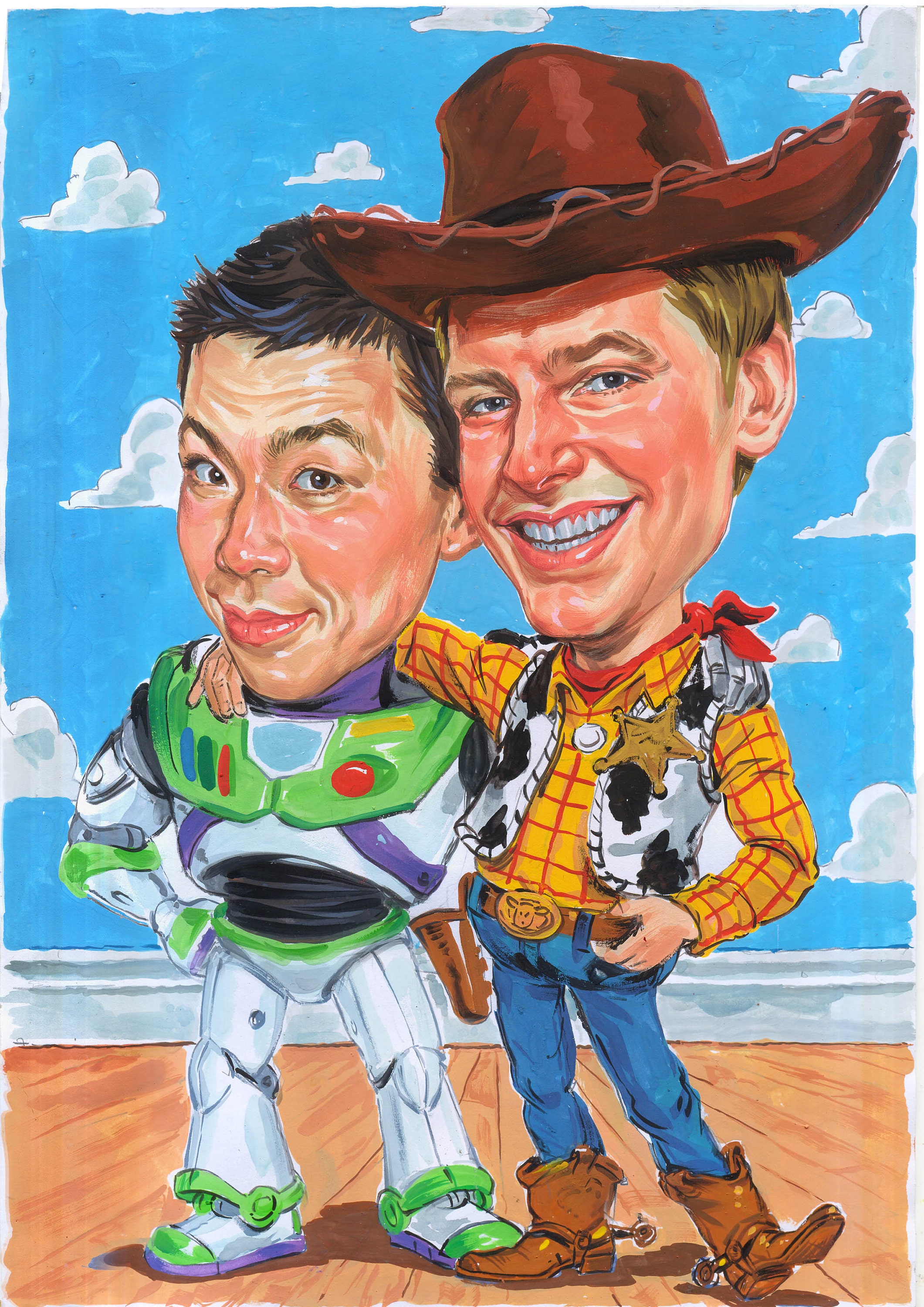 Custom Caricature , Custome TV or Movie Character, Custom Cartoon. - Etsy