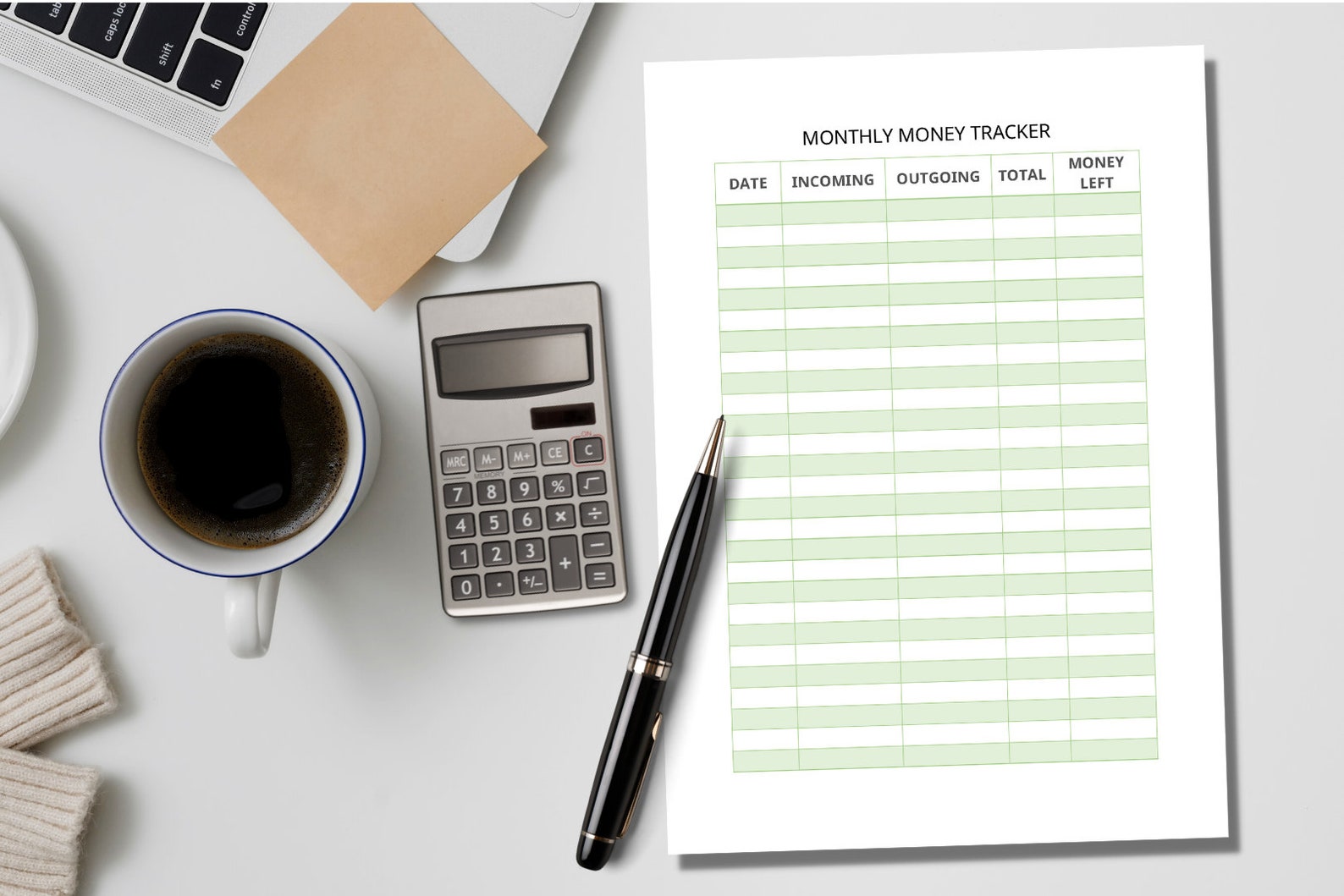Monthly Money Tracker Budget Tracker Salary Managing | Etsy