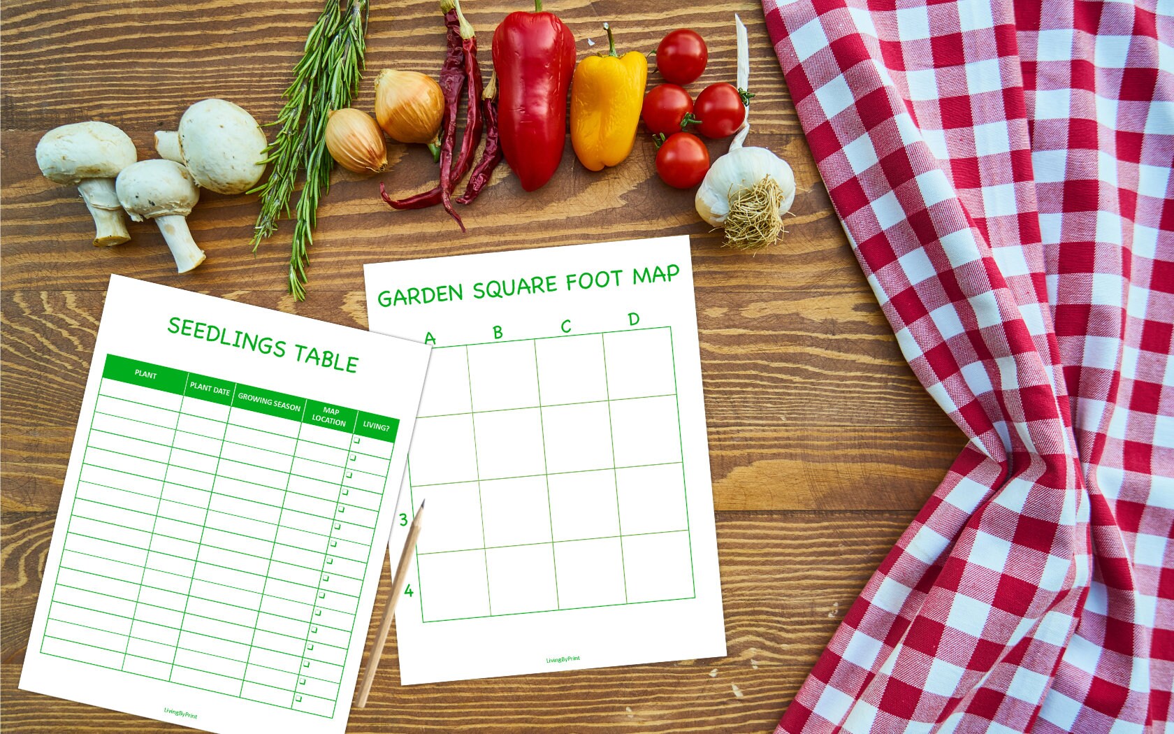 GARDENING PLAN, Gardening Printable Planner, Gardening Tracker ...