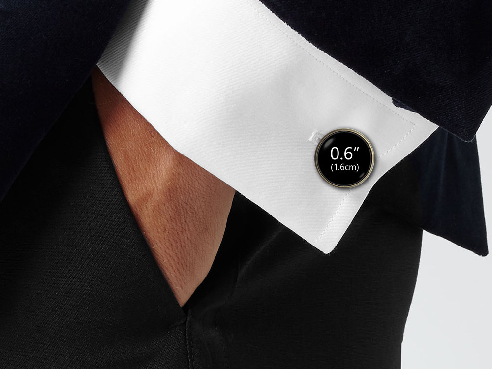Customized Cufflinks Power Button Engraving Men's Jewelry - Etsy