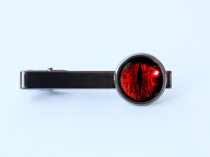 Red Eye Tie Clip Evil Eye Tie Clip Monster Eye Demon Eye Tie Clip ...