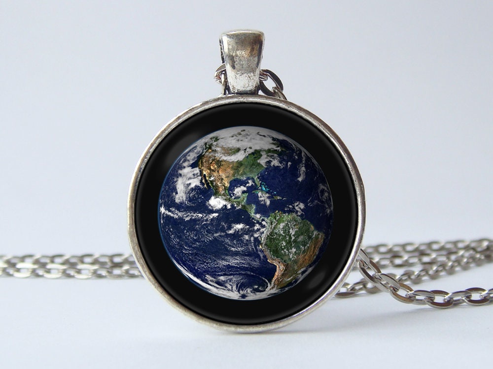 Earth Planet Keychain Earth Planet Key Ring Earth Jewelry - Etsy