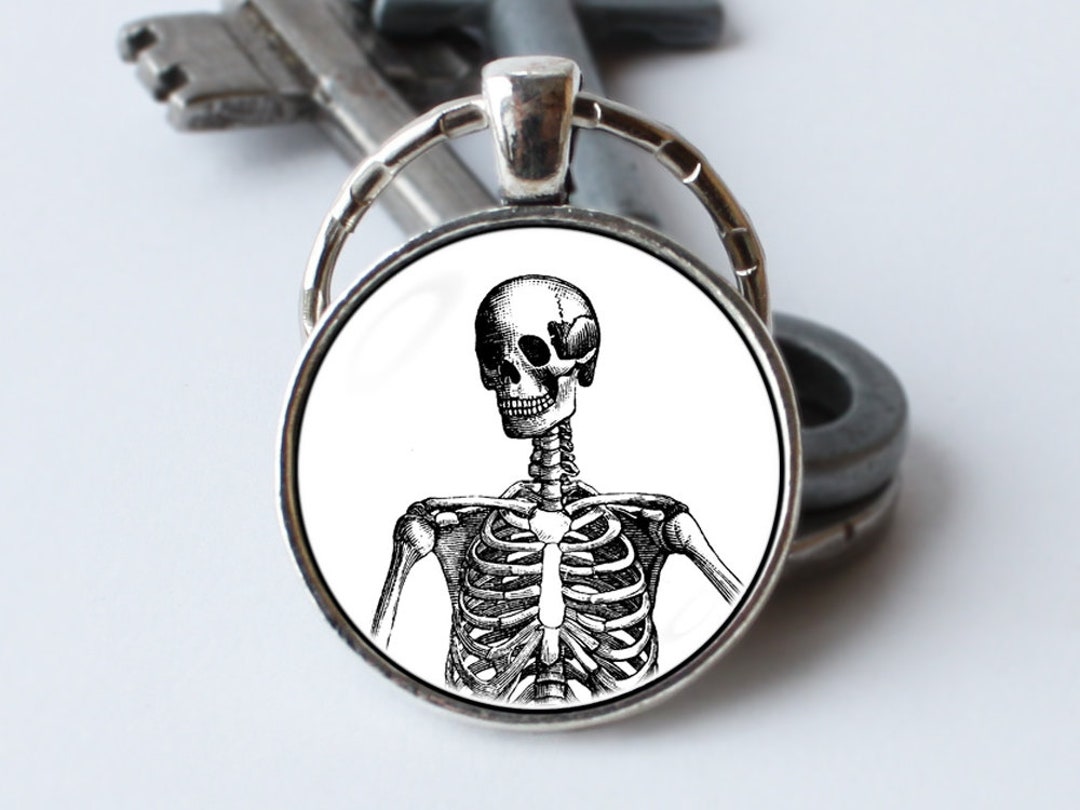 Skeleton Body Skeleton Keychain Skeleton Keyring Human Skeleton ...