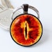 Eye Sauron Necklace Eye Sauron Jewelry Eye Sauron Pendant Eye Necklace ...