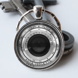 Photography Jewelry Silver Camera Lens Camera Necklace Vintage Camera ...