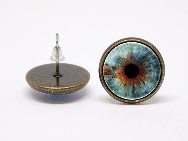Human Eyeball Earrings Eyes Jewelry Eye Earrings Human Eye - Etsy