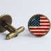 American Flag Cufflinks Patriotic Cuff Links Boyfriend Gift National ...