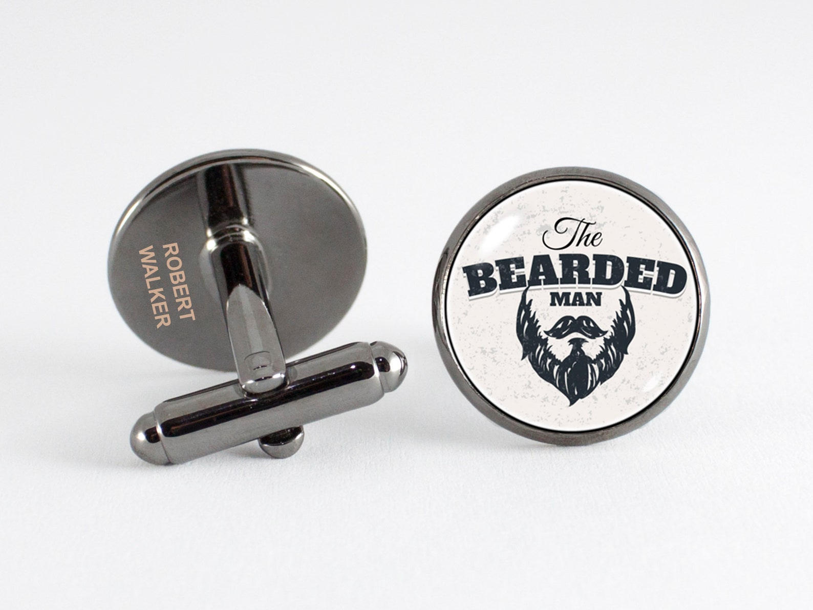 Bearded Man Tie Clip Husband Gift Beard Tie Clip Beard Jewelry - Etsy