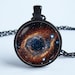 Keychain Nebula Helix Space Key Ring Nebula Jewelry Nebula Pendant ...