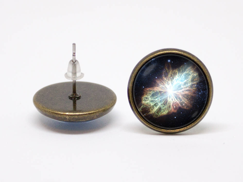 Space Nebula Galaxy Earrings Women Earrings Universe Space Jewelry ...