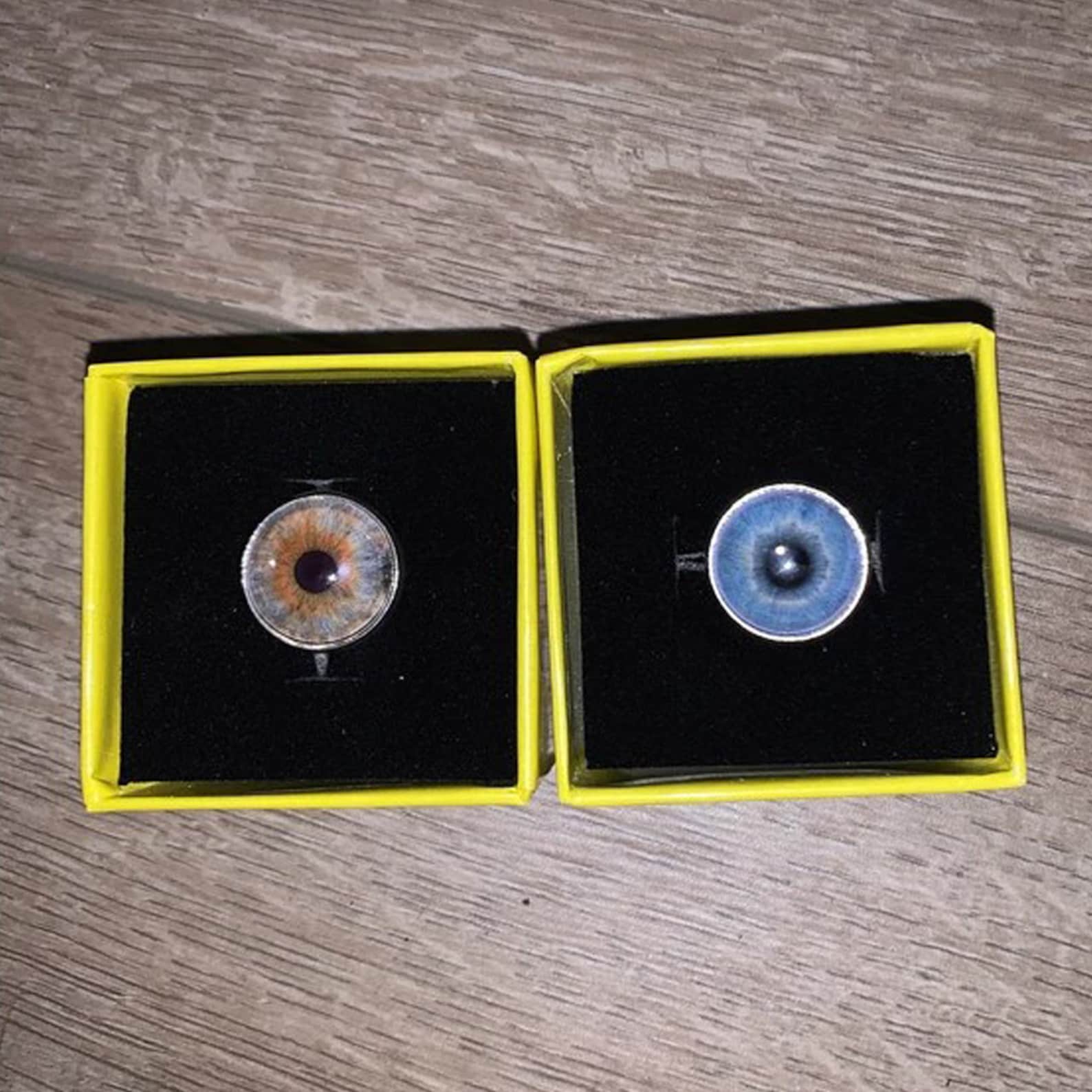 Human Eye Ring Eye Jewellery Girlfriend Gift Human Eye Jewelry - Etsy