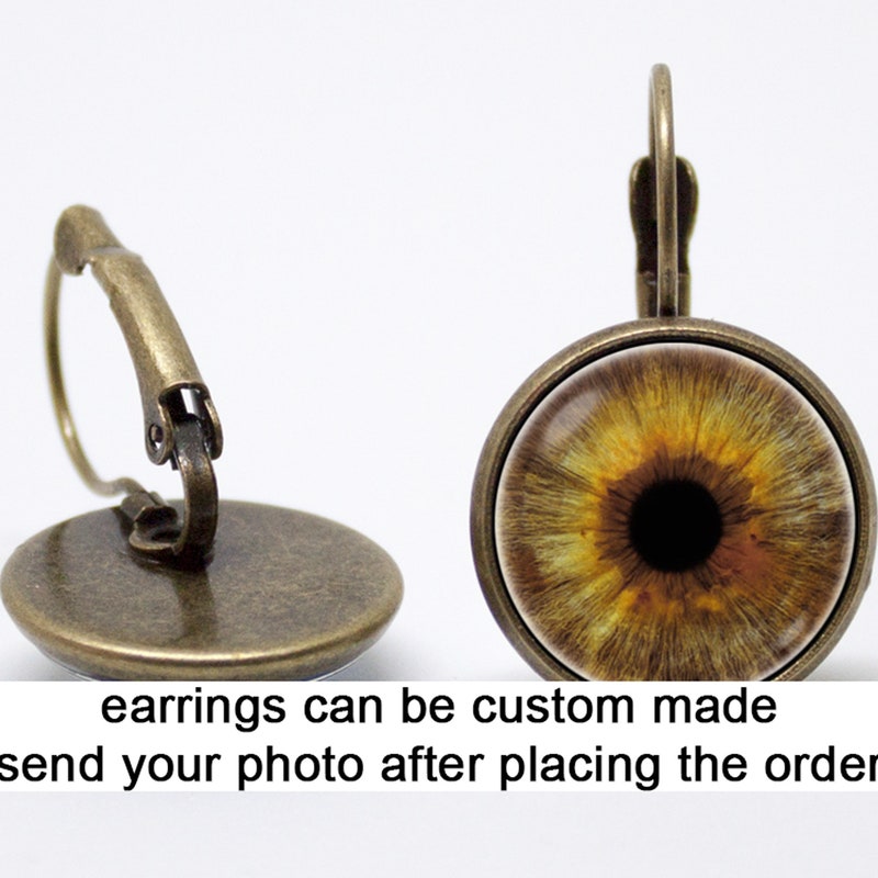 Green Eye Earrings - Etsy