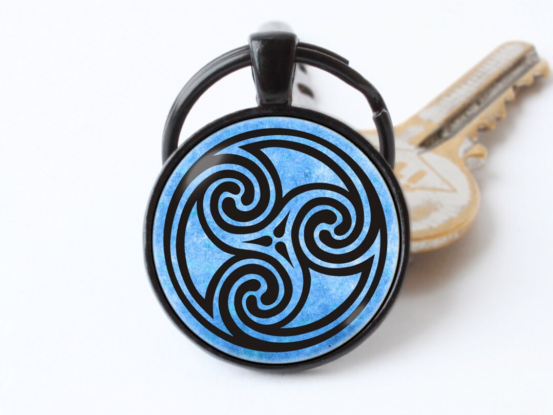 Celtic Circle Keychain Celtic Keyring Inspirational Jewelry Celtic ...