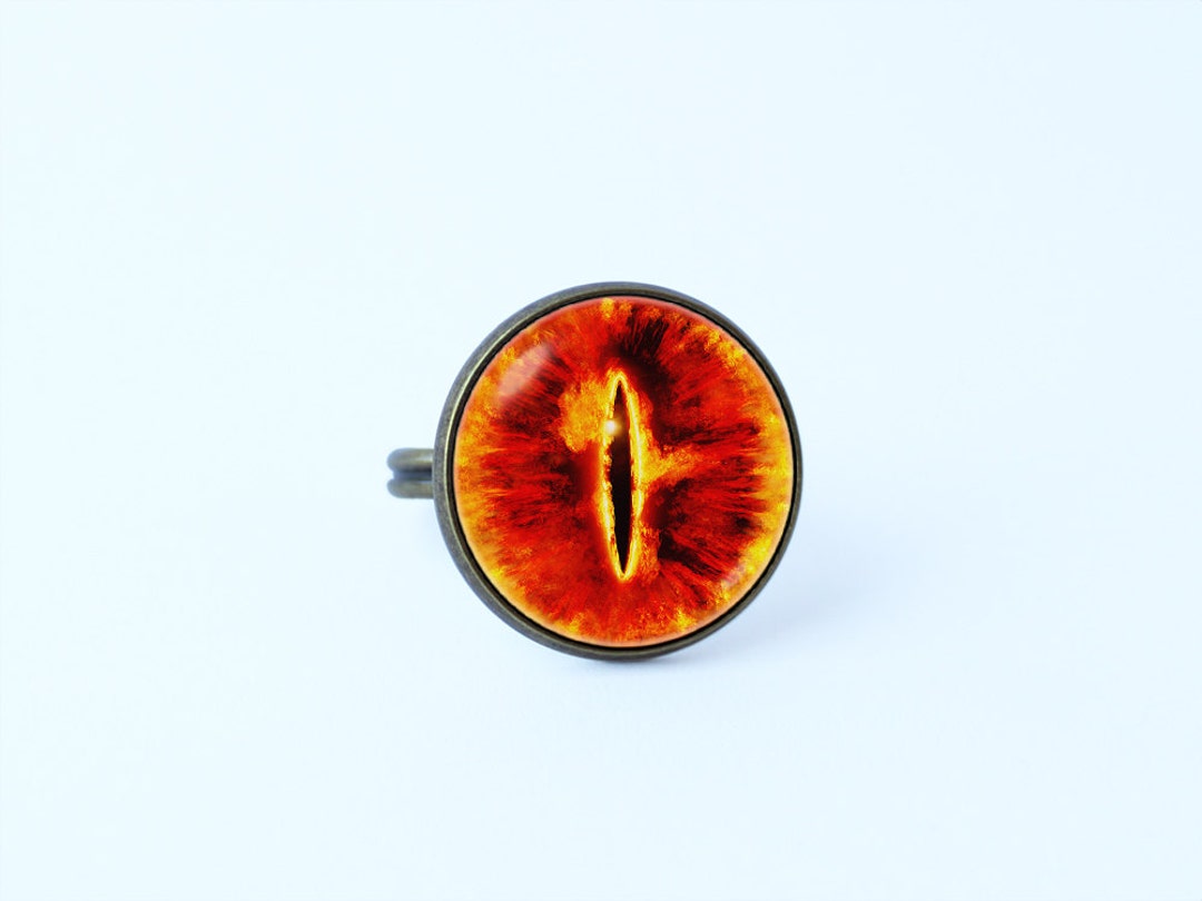 Eye of Sauron Ring Evil Eye Ring Girlfriend Gift Eye Ring Monster Eye ...