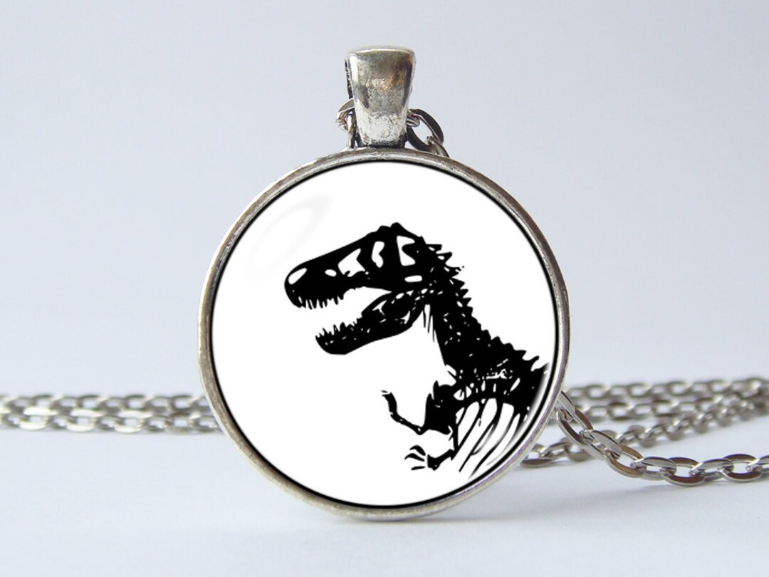 T Rex Necklace Dinosaur Jewelry Dinosaur Necklace T Rex Pendant ...