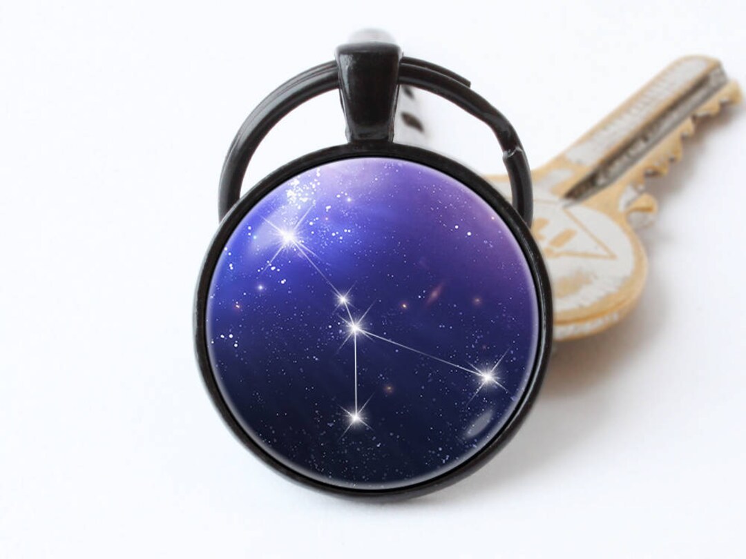 Cancer Constellation Keychain Astrology Birthday Gift Zodiac Sign ...