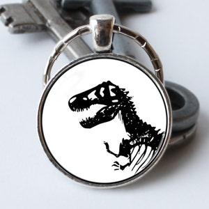 T Rex Keychain T Rex Keyring T Rex Jewelry T Rex Pendant Dinosaur ...