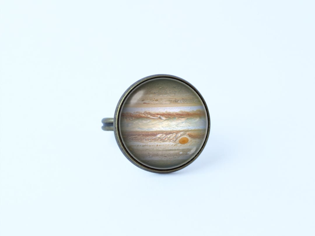Jupiter Ring Space Ring Planet Jewelry Galaxy Ring Universe Jupiter ...