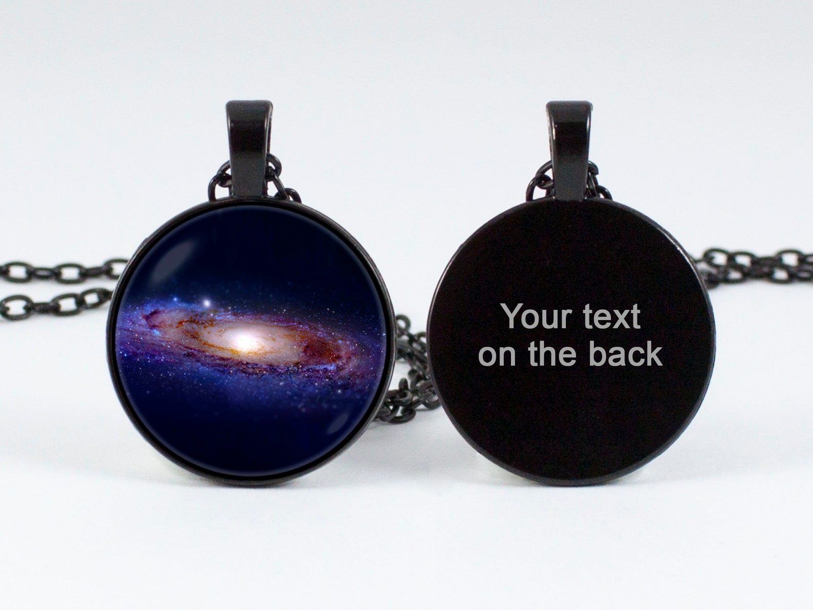 Nebula Andromeda Necklace Solar System Planet Pendant Orion - Etsy