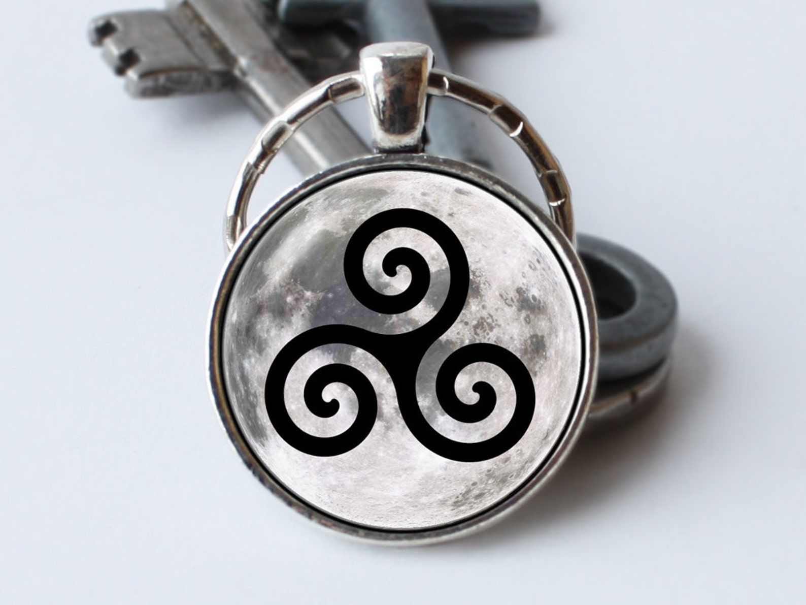 Teen Wolf Keychain Teen Wolf Keyring Celtic Gift Supernatural - Etsy