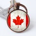 Canada Day Necklace Canadian Jewelry Canadian Flag Pendant - Etsy