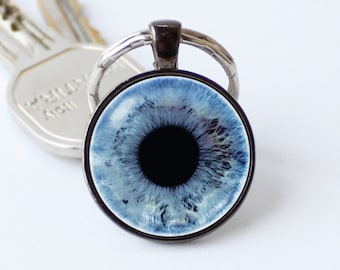 Dino Key Chain Keychain Eye of Dino Dragon Eye Keyring Dino | Etsy