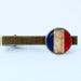 Flag of France Cufflinks French Flag Cuff Links Gift for Traveler ...