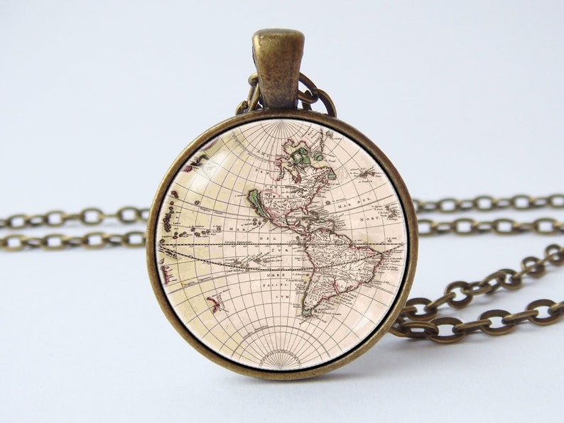 Custom key ring Globe key chain World map Custom key fob Map | Etsy