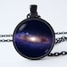 Astronomy Gift Personalized Key Chain Nebula Andromeda Space - Etsy
