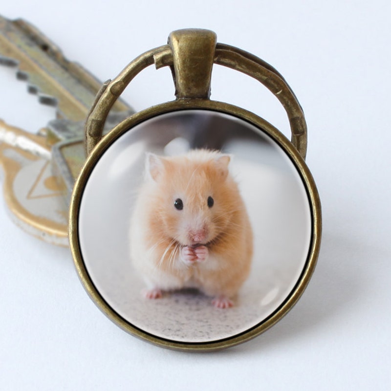 Hamster Keychain - Etsy