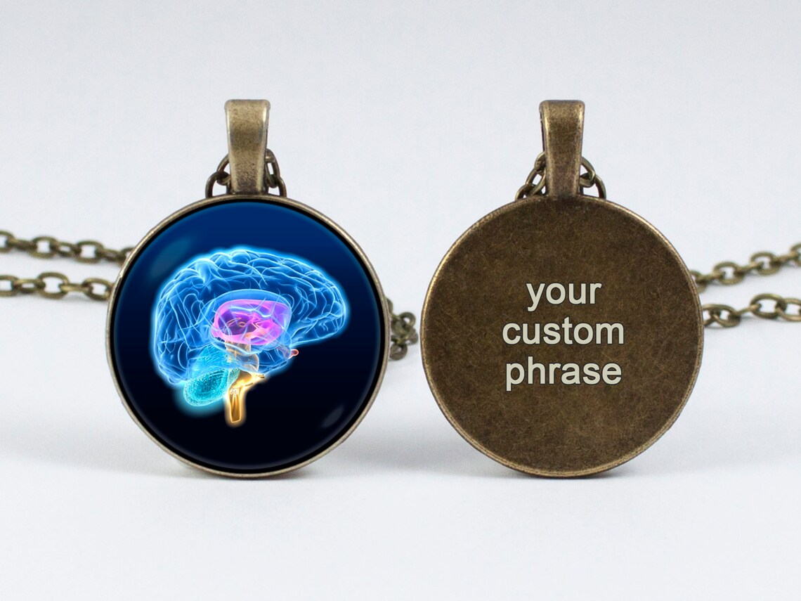 Brain keychain Doctor gift Medical key chain Neuroscience | Etsy