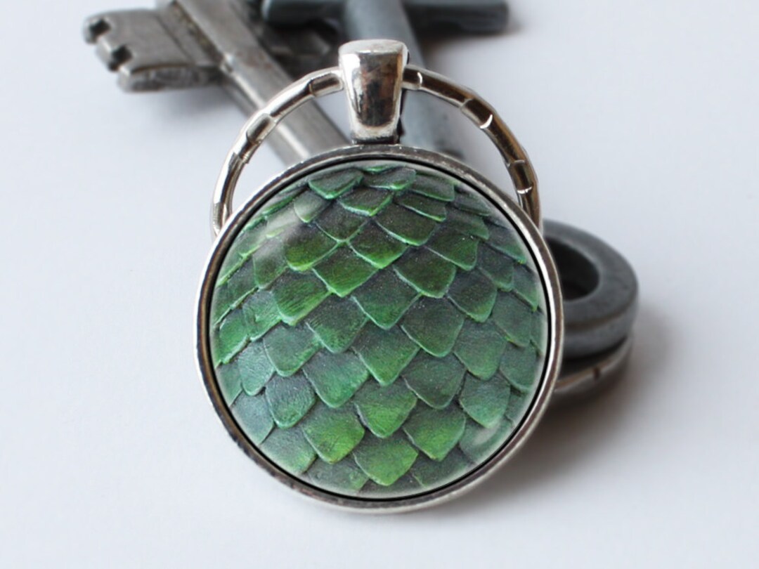 Dragon Egg Keyring Green Dragon Egg Mythology Jewelry Fantasy Keychain ...